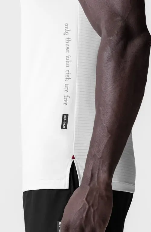 ASRV 3d Lite 2.0 Lycra Otwr Fitted Tee - White "otwr"